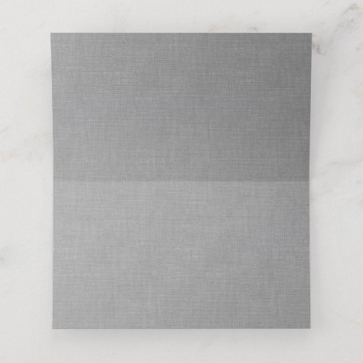 Beautiful Linen Bridal Shower Folded Place Cards | Zazzle