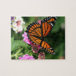 Beautiful Monarch Butterfly Jigsaw Puzzle | Zazzle