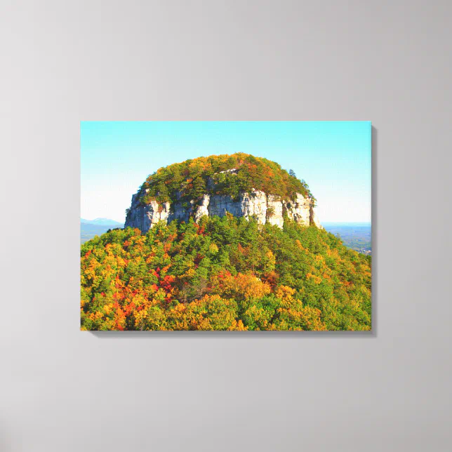 Beautiful Mountain Scenery Canvas Print | Zazzle