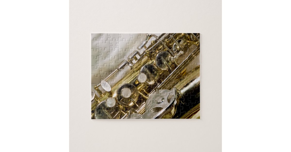Beautiful Music--Saxophone Jigsaw Puzzle | Zazzle