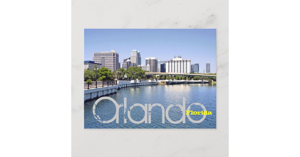 Beautiful Orlando, Florida Postcard | Zazzle