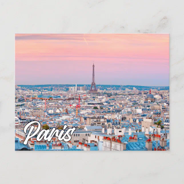 Beautiful Paris, France Postcard | Zazzle