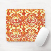BEAUTIFUL PATTERN - Red & Orange Mouse Pad | Zazzle