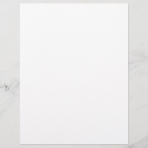 Beautiful 'Pink Rose' Flower Letterhead | Zazzle
