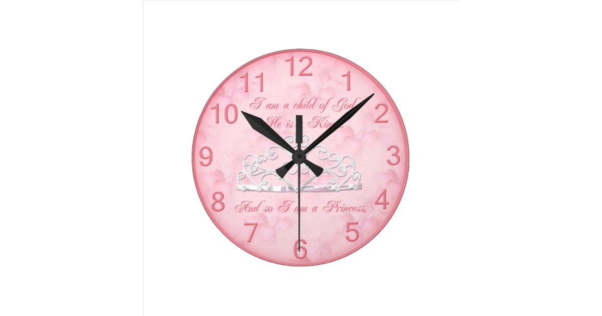 Beautiful Princess Clock | Zazzle.com