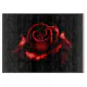 Beautiful Red Rose Cutting Board | Zazzle