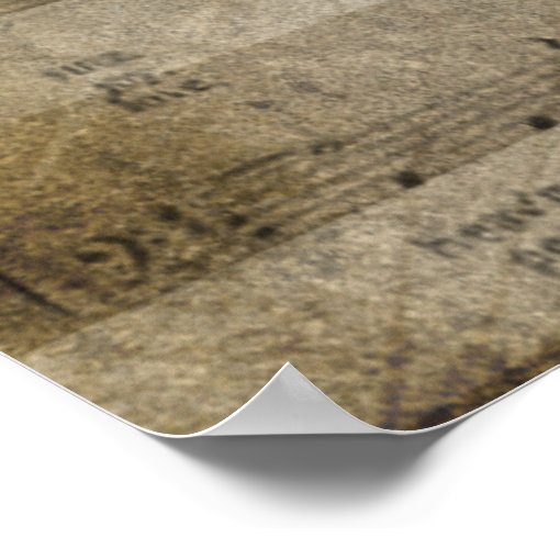 Beautiful red rose music notes swirl faded piano poster | Zazzle