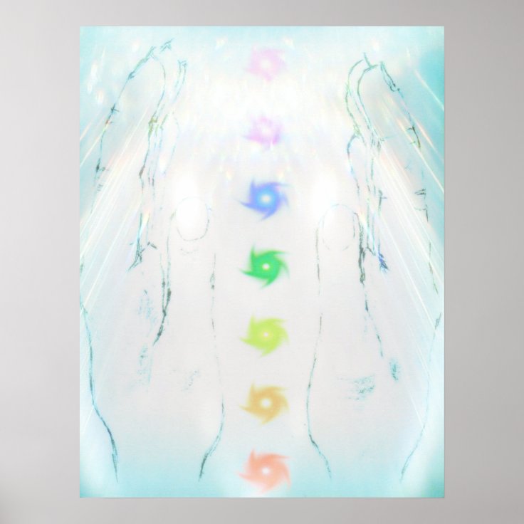 Beautiful Reiki Healing design Poster | Zazzle