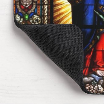 Beautiful Religious Sacred Heart of Virgin Mary Mouse Pad | Zazzle