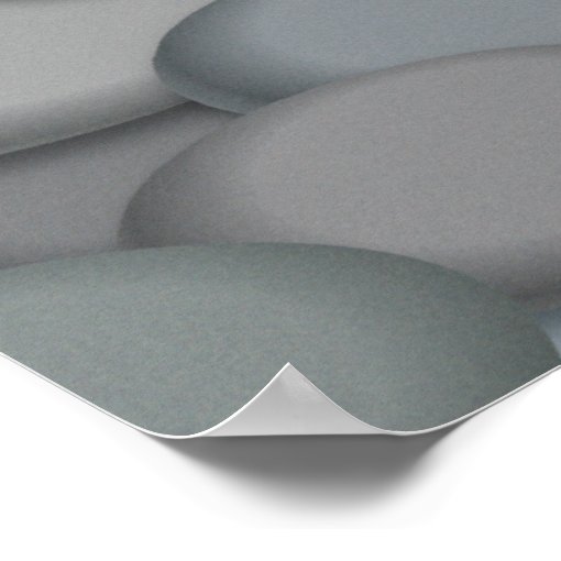 Beautiful River Rock Poster Template | Zazzle