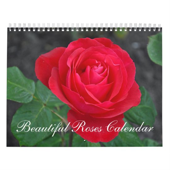 Beautiful roses calendar | Zazzle.com