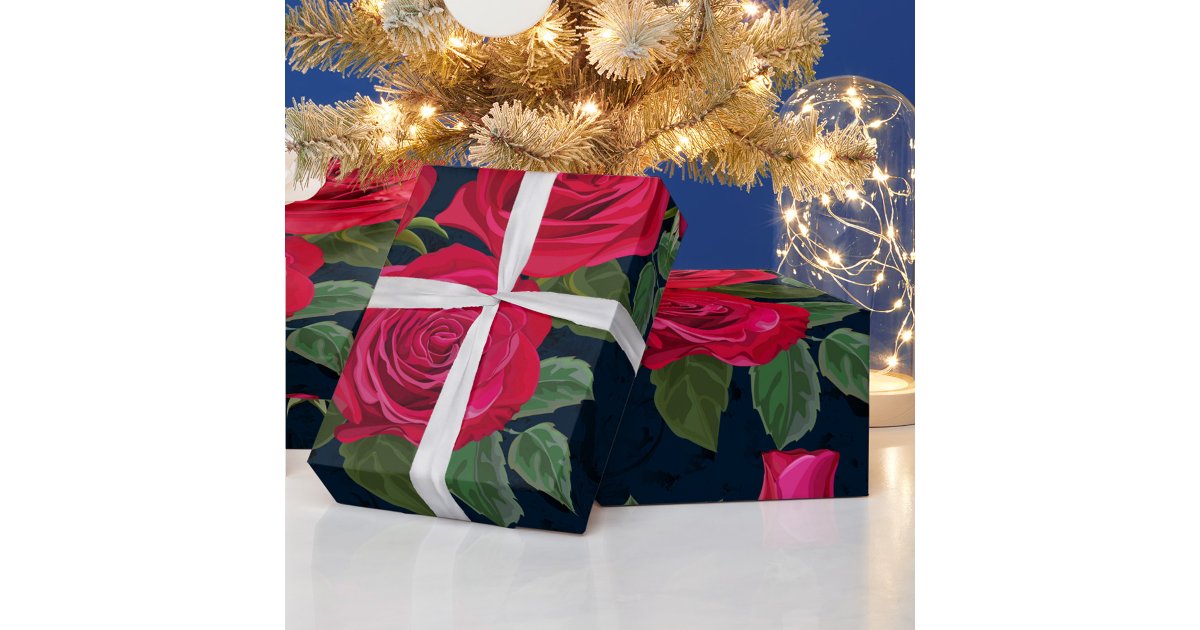 Beautiful Roses Wrapping Paper | Zazzle