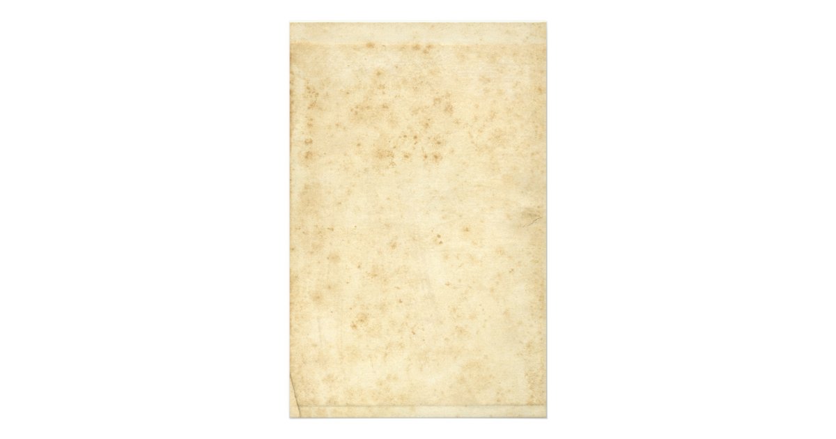 Beautiful Rustic Stained Antique Blank Old Paper | Zazzle.com