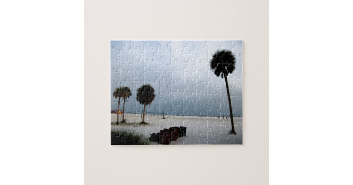 Beautiful Siesta Keys Beach Puzzle | Zazzle