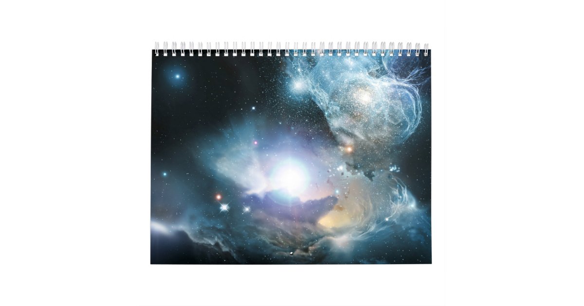 Beautiful Space and NASA images Calendar | Zazzle
