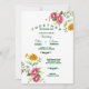 Beautiful Spring Flowers Wedding Invitation | Zazzle
