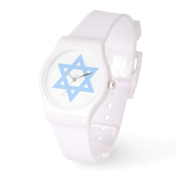 Beautiful Star of David Wristwatch | Zazzle