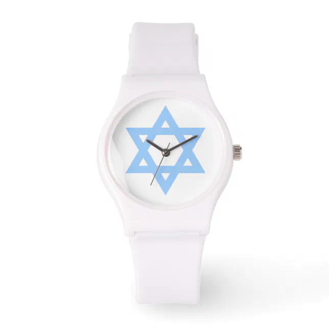 Beautiful Star of David Wristwatch | Zazzle