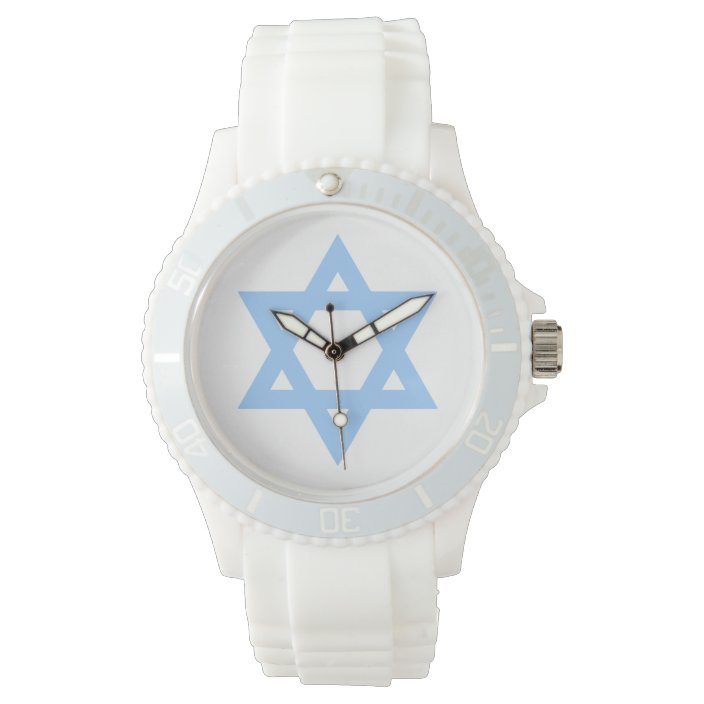 Beautiful Star of David Wristwatch | Zazzle.com