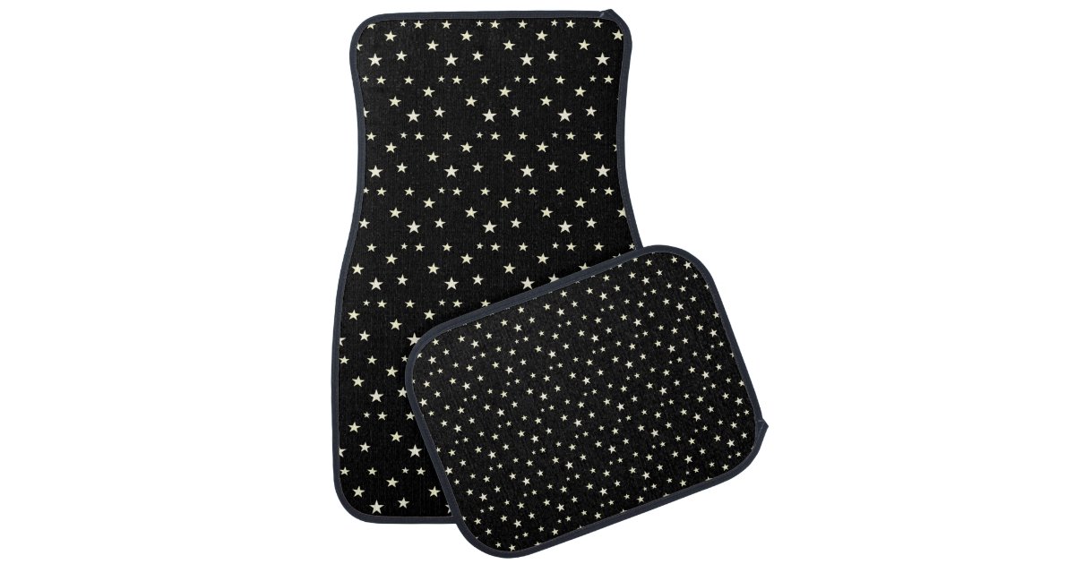 Beautiful Star Pattern Car Floor Mat | Zazzle