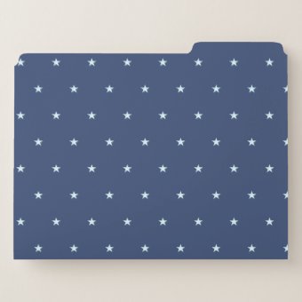 Beautiful Star Pattern File Folder | Zazzle