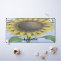 Beautiful Sunflower Desk Mat | Zazzle