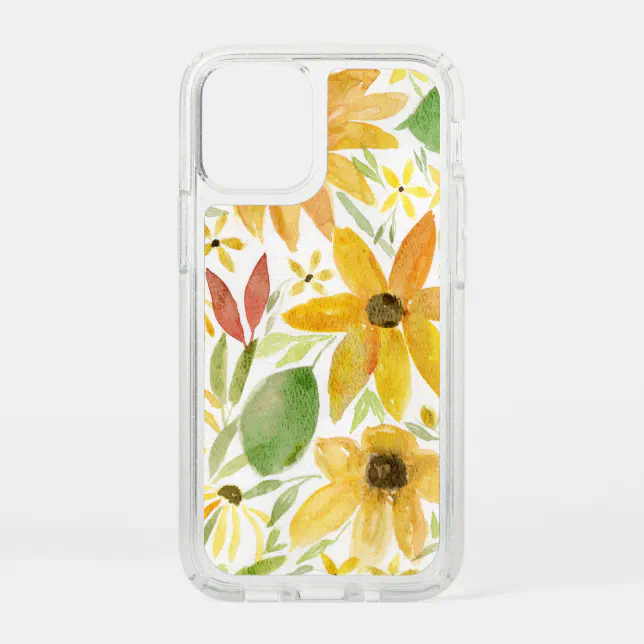 Beautiful Sunflower Speck iPhone 12 Mini Case | Zazzle
