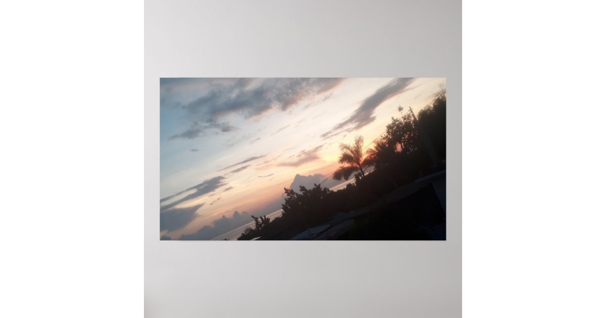 Beautiful Sunrise Photo Poster | Zazzle