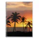 Beautiful Sunset at the Beach Notebook | Zazzle