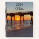Beautiful Sunset On The Beach Spiral Notebook | Zazzle