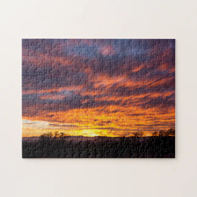 Beautiful Sunset Puzzle | Zazzle