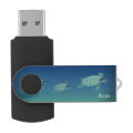 Beautiful swimming sea turtles flash drive | Zazzle