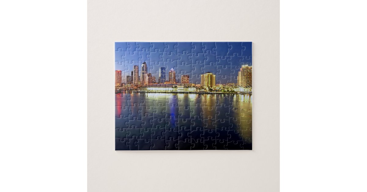 Beautiful Tampa Bay Florida Jigsaw Puzzle | Zazzle
