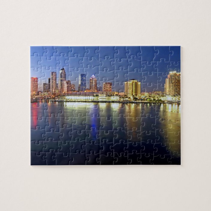 Beautiful Tampa Bay Florida Jigsaw Puzzle | Zazzle.com