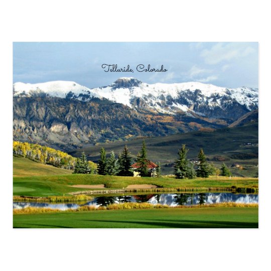 Beautiful Telluride, Colorado Landscape Postcard | Zazzle.com