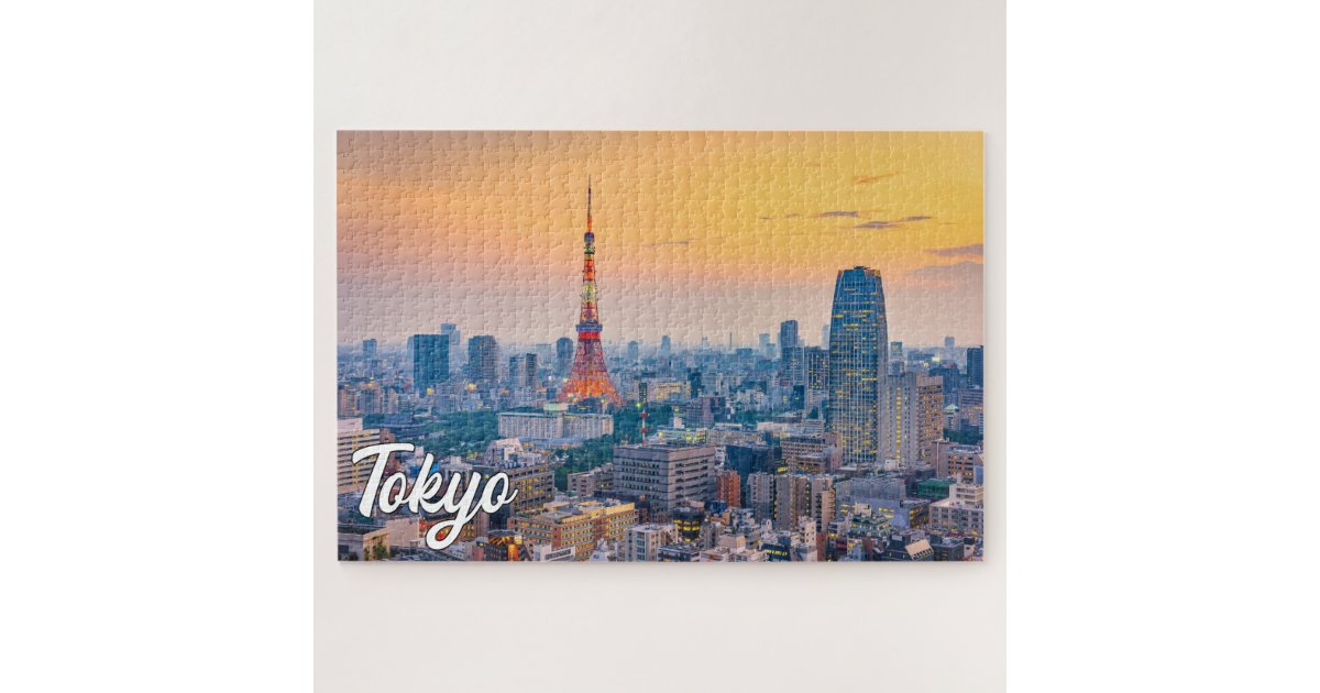 Beautiful Tokyo, Japan Jigsaw Puzzle | Zazzle