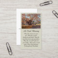 Beautiful Tree Portrait Sympathy Memorial Card | Zazzle