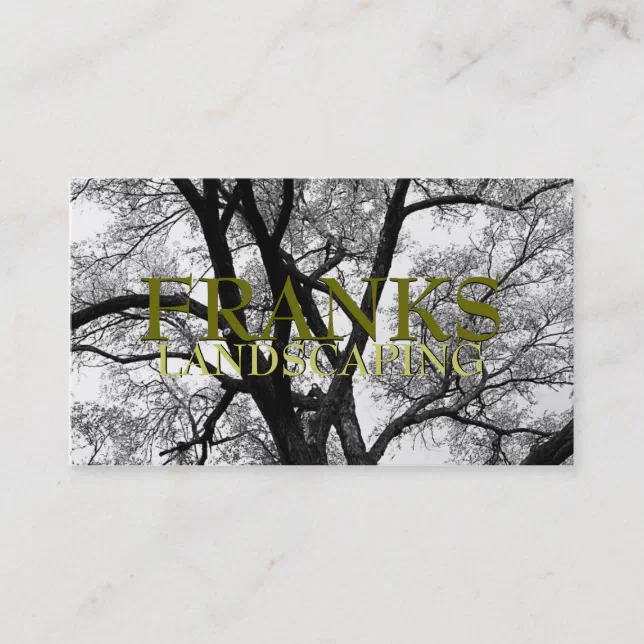 Beautiful Trees Nature Business Cards | Zazzle