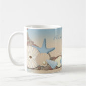 Beautiful Tropical Theme Beach Shells Coffee Mug | Zazzle