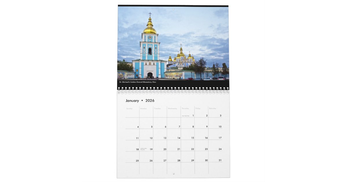 Beautiful Ukraine 2014 Calendar | Zazzle