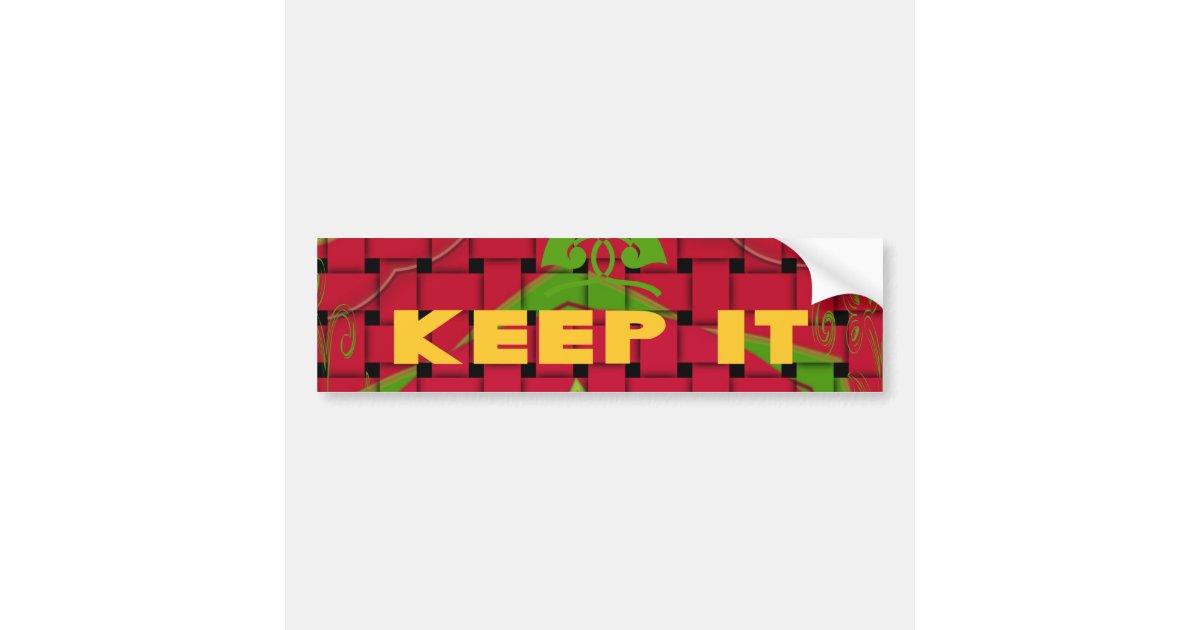 Beautiful Uniquely Exceptional Car Bumper Sticker | Zazzle