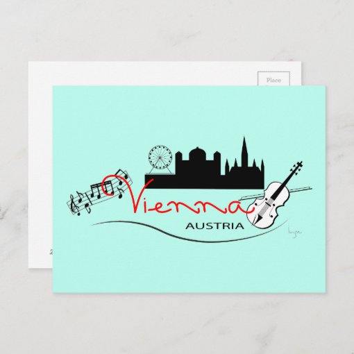 Beautiful Vienna, Austria Postcard | Zazzle