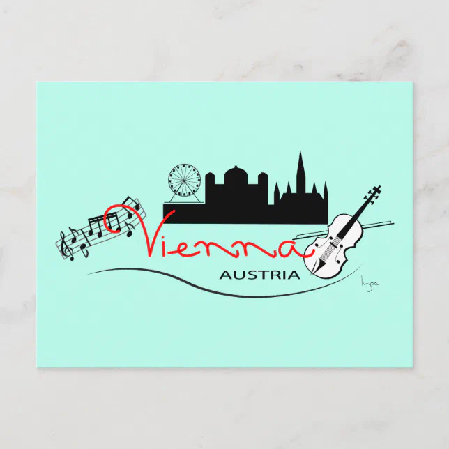 Beautiful Vienna, Austria Postcard | Zazzle