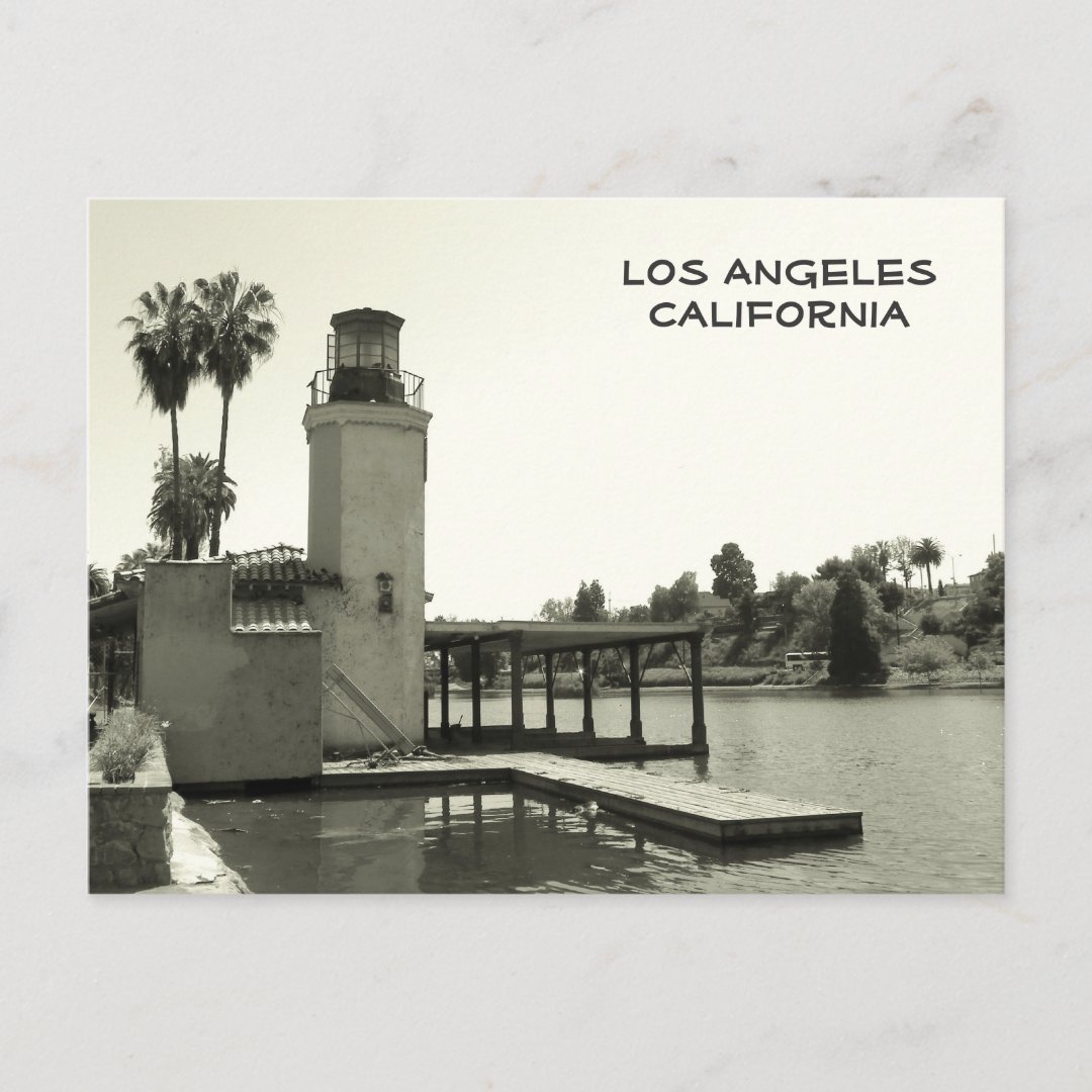 Beautiful Vintage Style Los Angeles Postcard! Postcard | Zazzle