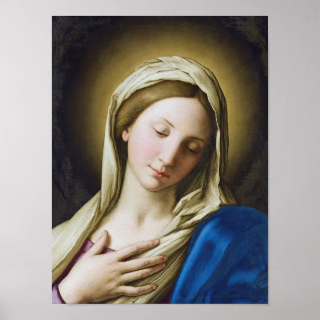 Beautiful Virgin 18x24 Poster | Zazzle