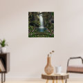 Beautiful Waterfall poster | Zazzle