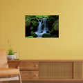 Beautiful waterfall poster | Zazzle