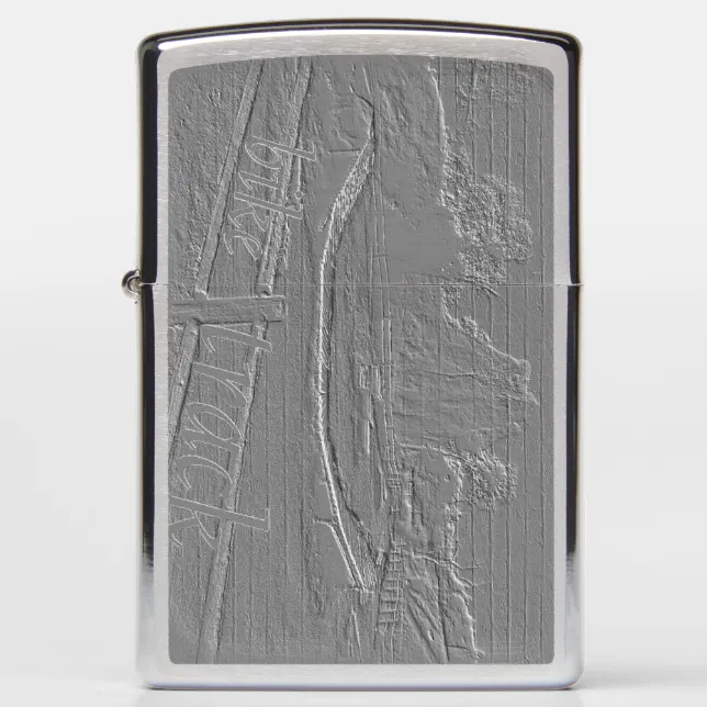 Beautiful Zippo Lighter - Bike Track | Zazzle