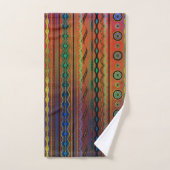 Beautuful Translucent Tribal Pattern Bath Towel Set | Zazzle