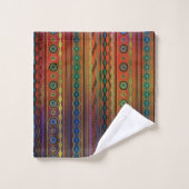 Beautuful Translucent Tribal Pattern Bath Towel Set | Zazzle